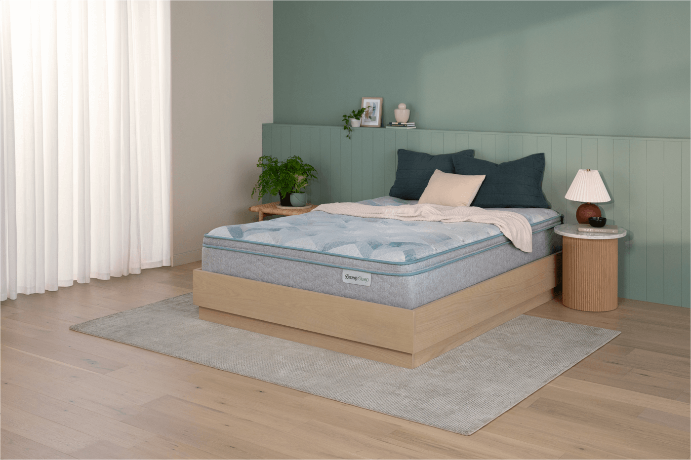 Beautyrest BeautySleep Medium Pillow Top Mattress 12.5″